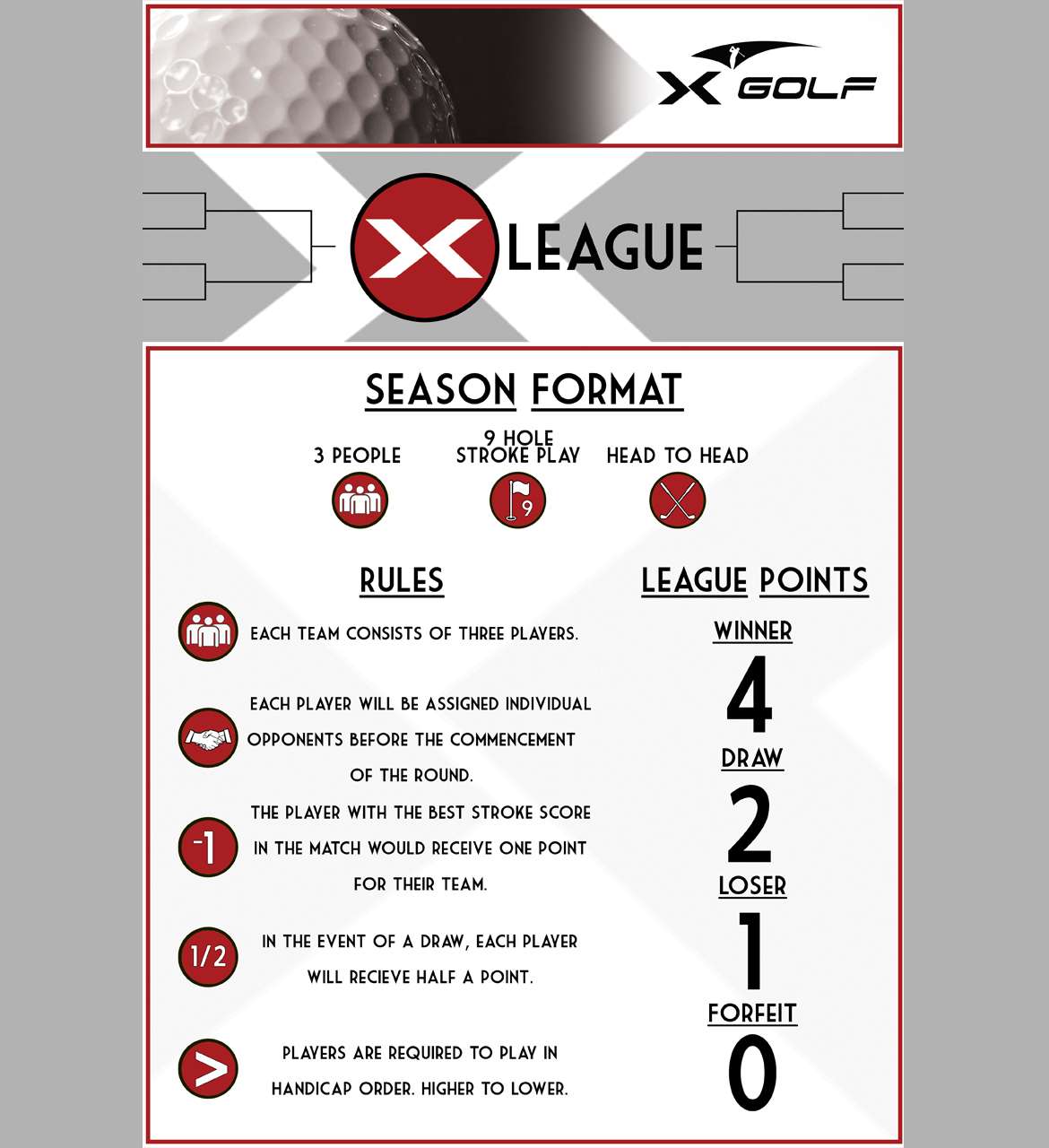X-League Indoor Golf Leage – X Golf Acton